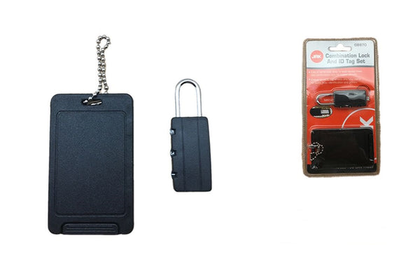 COMBINATION LOCK AND ID TAG - jfmdistributors