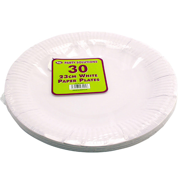 PACK OF 25 23CM PAPER PLATES - jfmdistributors