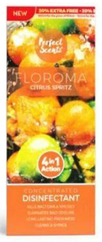 CITRUS SPRITZ 4 IN 1 180ML CONCENTRATED DISINFECTANT - jfmdistributors